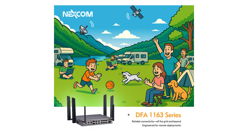 NEXCOM Powers Remote Edge Connectivity with Multi-WAN and Edge Computing