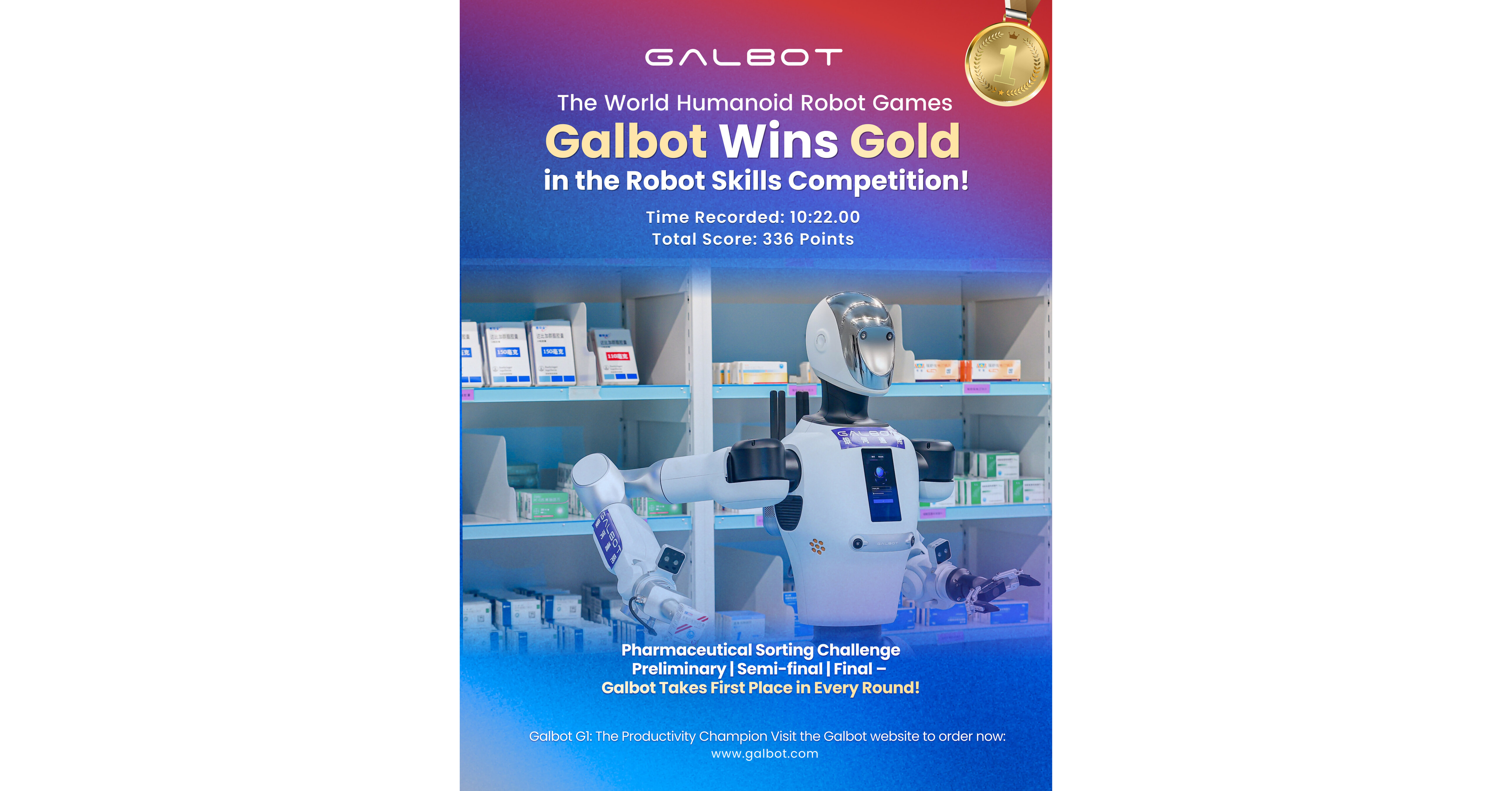 Galbot Clinches Gold Medal at World Humanoid Robot Games, Redefining ...