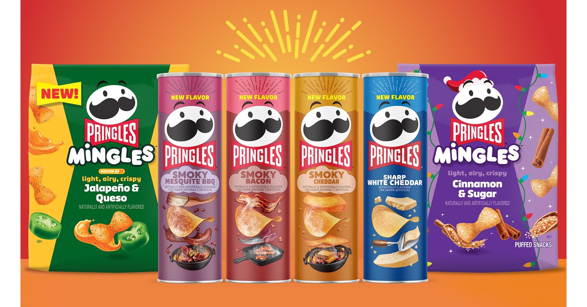PRINGLES® IS BRINGING BOLD NEW FLAVORS TO THE SNACK AISLE WITH SIX ...