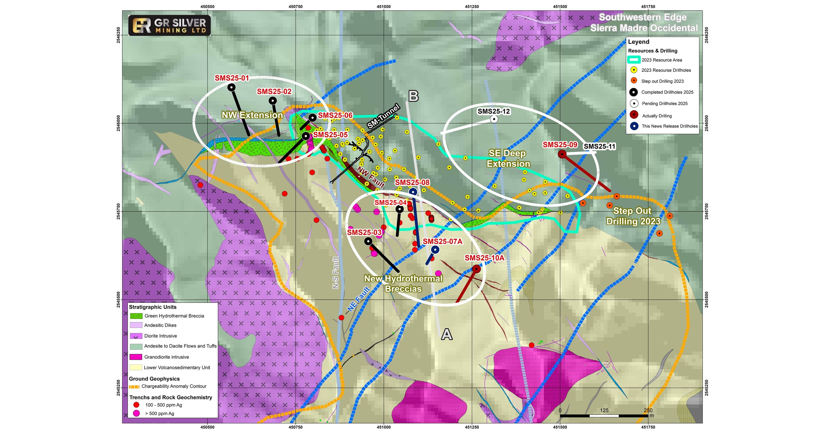 GR Silver Mining Drills Wide Silver Intercepts at San Marcial: SMS25-08 ...