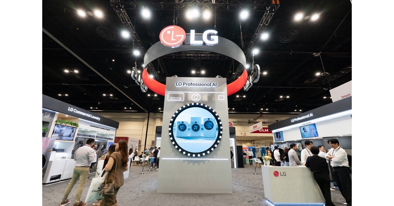 LG SHOWCASES ADVANCED COMMERCIAL LAUNDRY SOLUTIONS AT CLEAN SHOW 2025