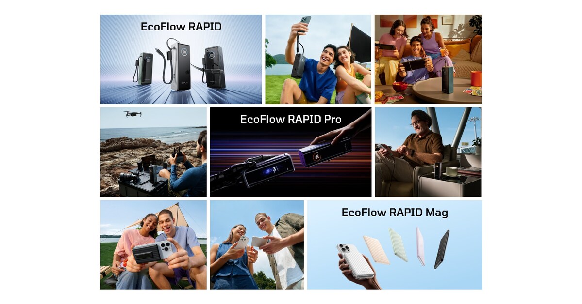 EcoFlow Unveils New Power Bank Lineups, Redefining How We Charge for ...