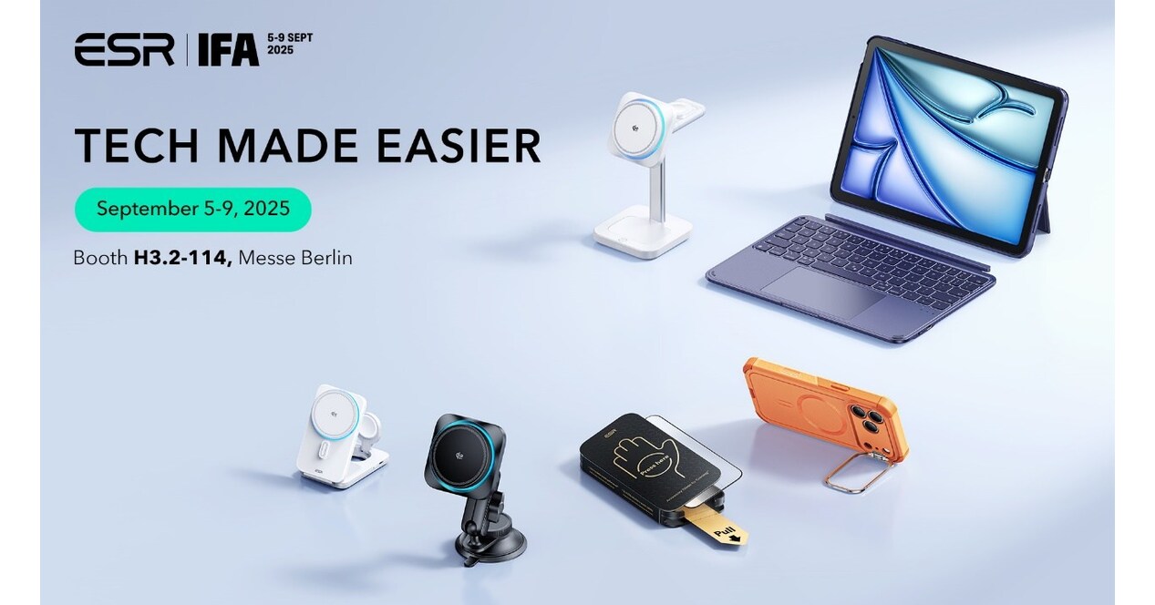 ESR to Unveil Game-Changing Tech Innovations at IFA 2025