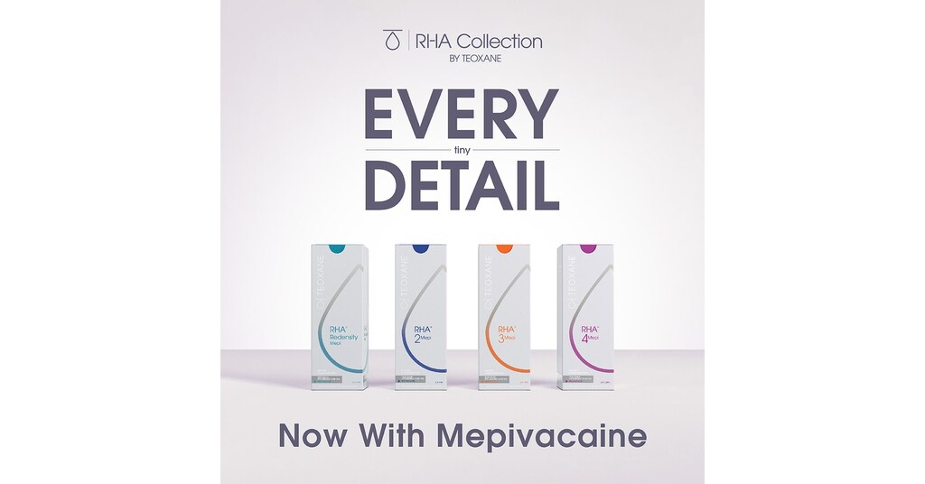 Revance Launches the Teoxane RHA® Collection with Mepivacaine