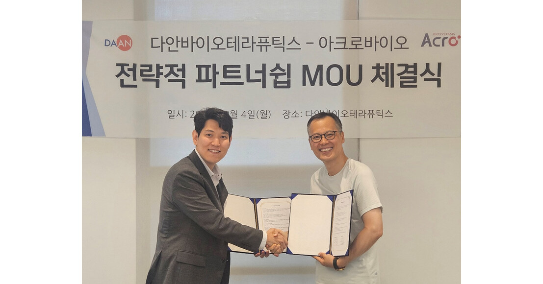 ACROBiosystems and DAAN Biotherapeutics Sign Strategic MOU for the ...