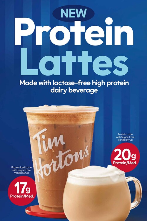 Tim Hortons launches new protein beverages, plus try the new lineup of ...