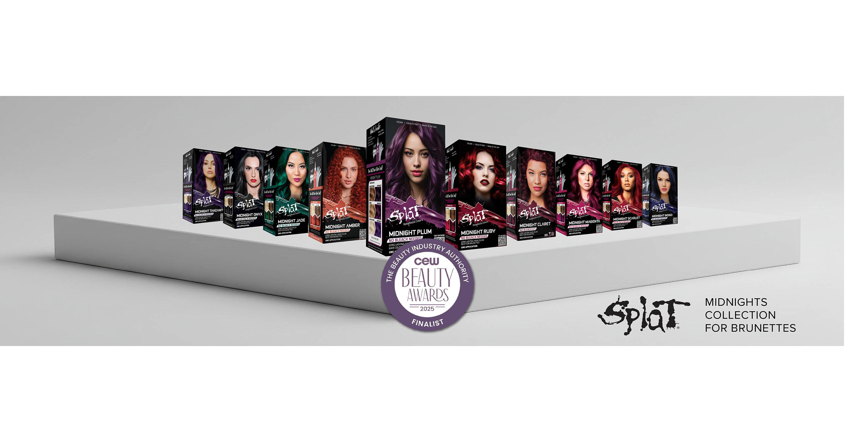 Splat® Midnight Plum Named Finalist in 2025 CEW Beauty Awards