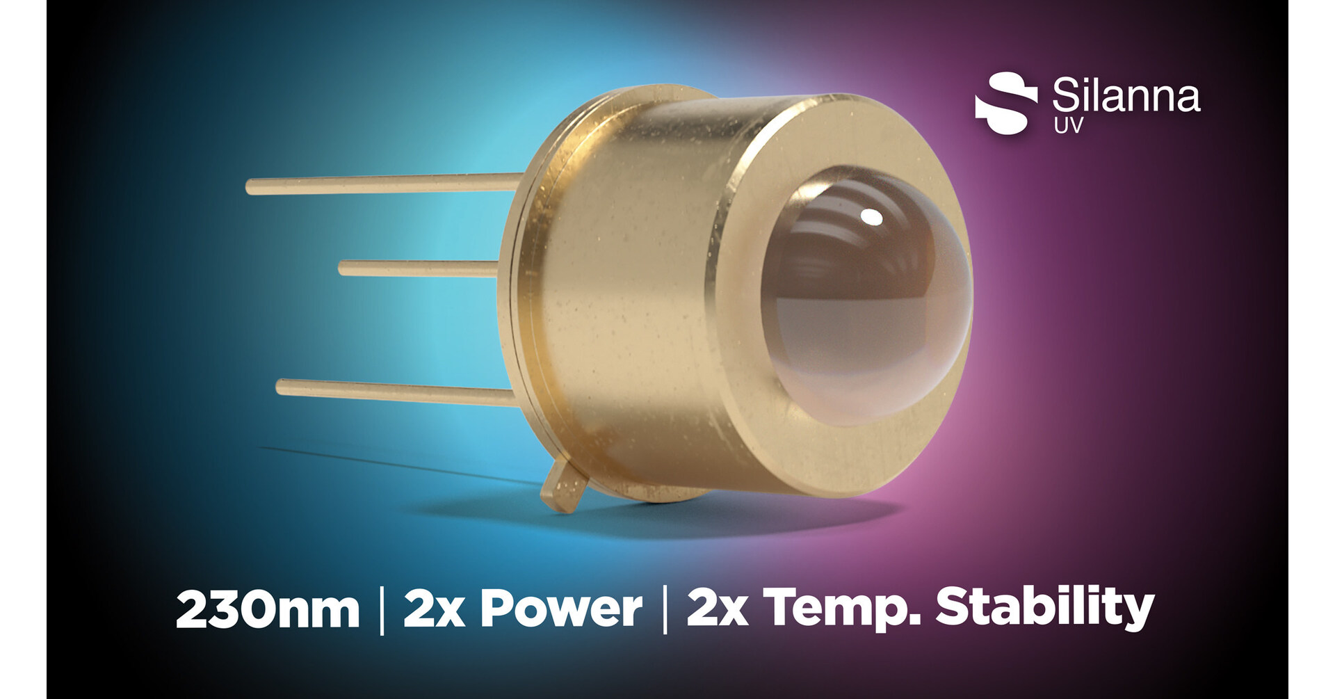 Silanna UV Unveils Enhanced Next Gen SF2 230nm Far UVC LED With 2x ...