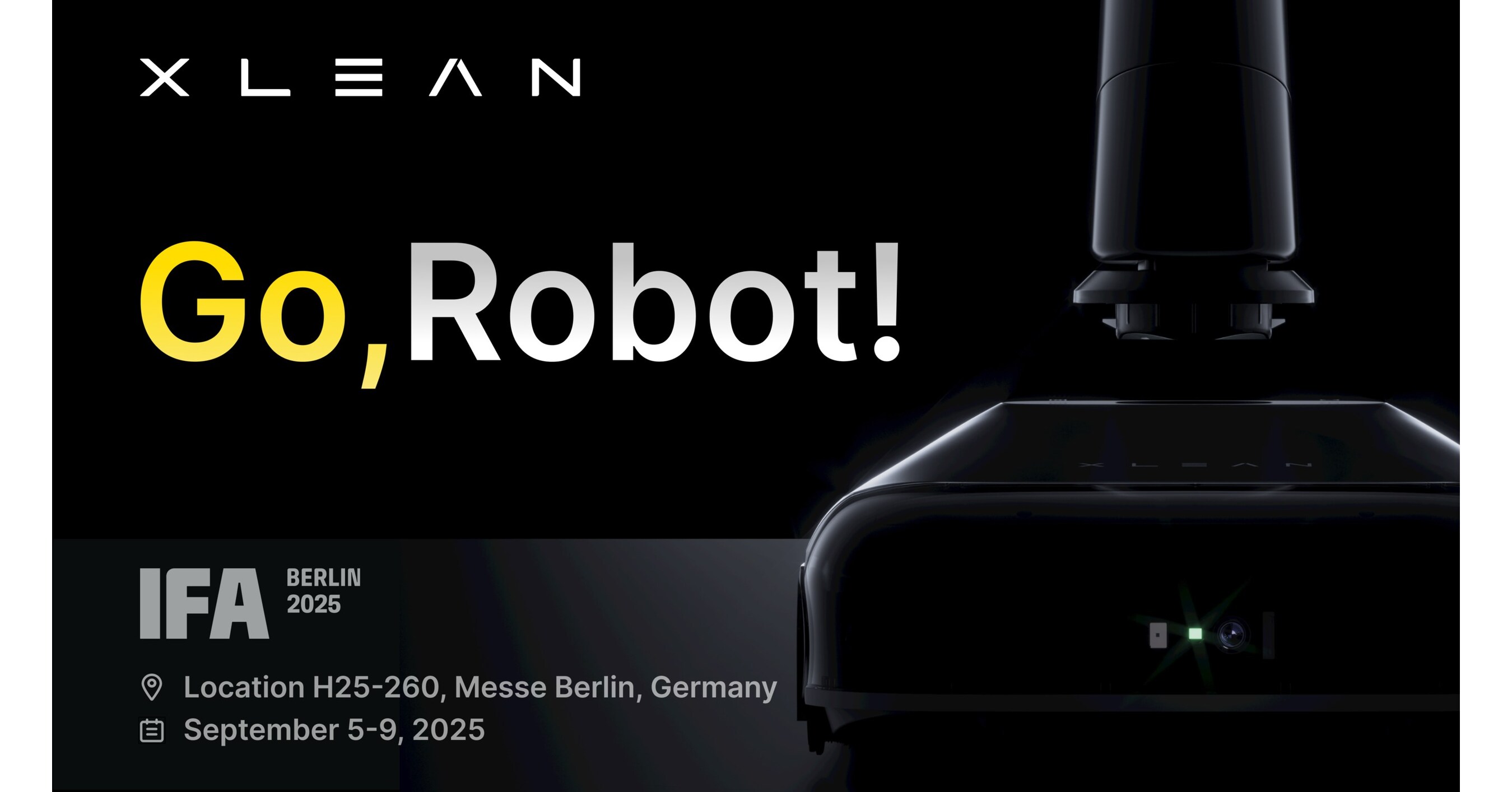 xLean TR1 Debuts at IFA 2025: The World's First Dual-Form AI Cleaning ...