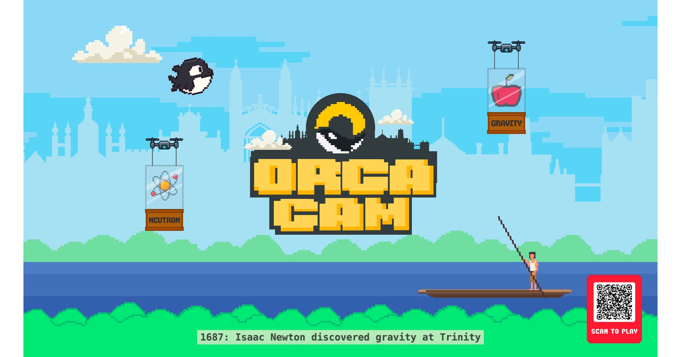Scan, Play, Discover: Orca Scan Launches QR-Powered Retro Game
