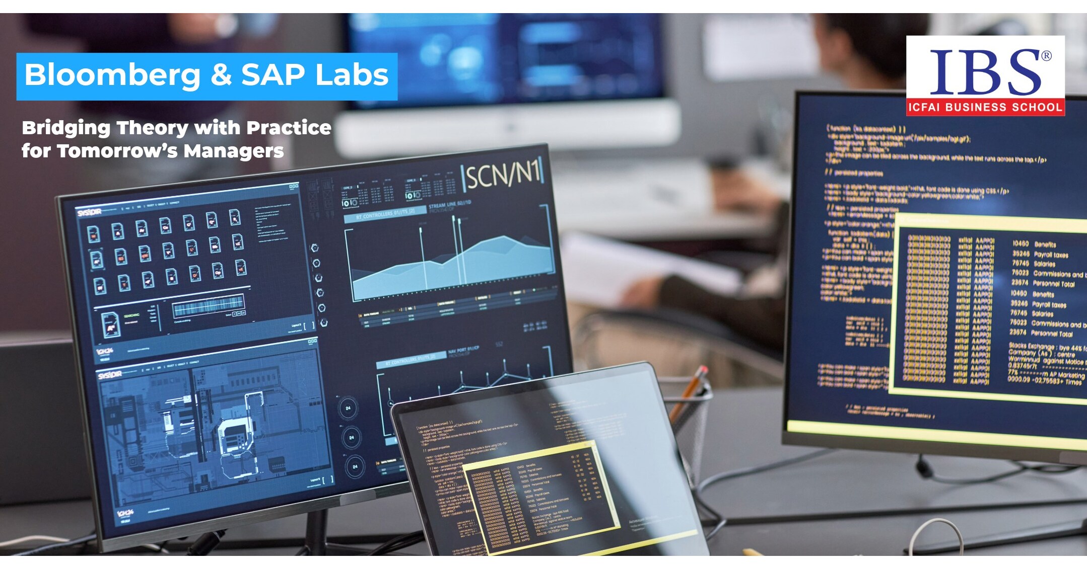 ICFAI Business School Equips Students with Bloomberg, SAP Labs