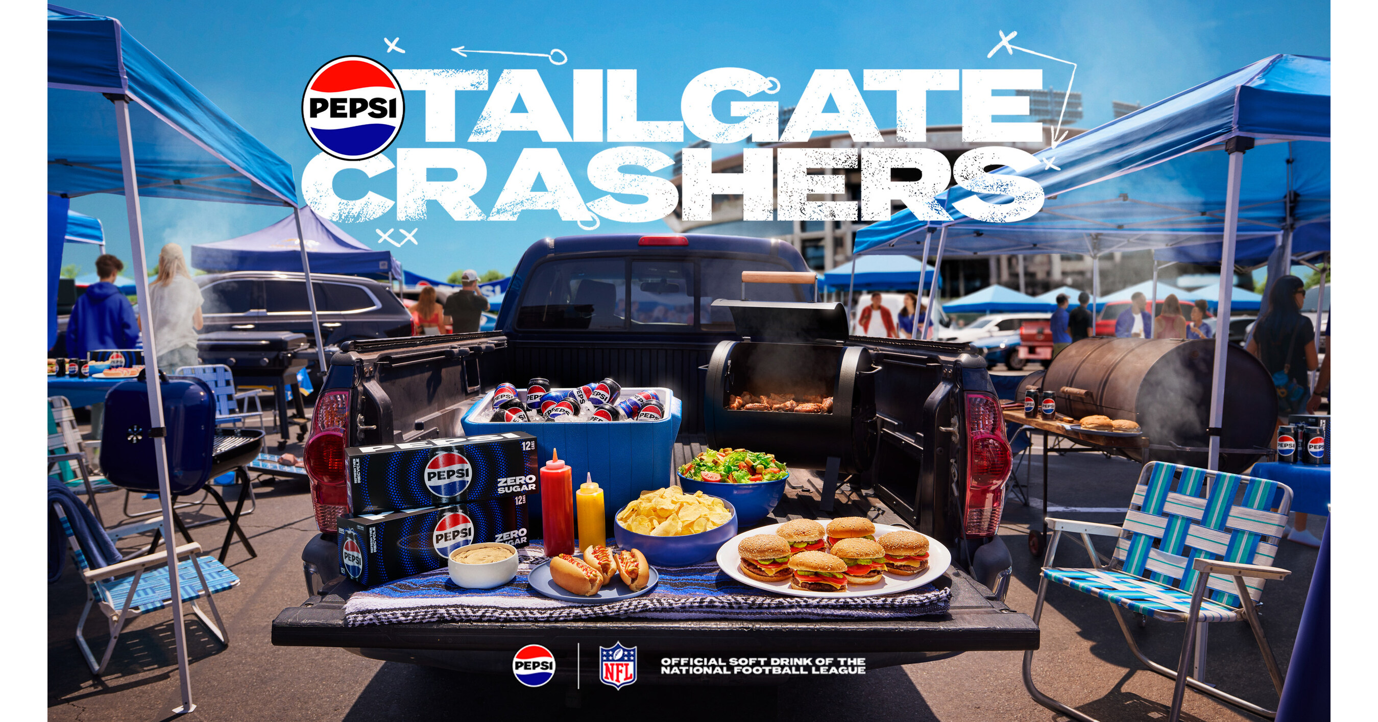 PEPSI® UNLEASHES "PEPSI TAILGATE CRASHERS" WITH JOSH ALLEN AND JUSTIN ...