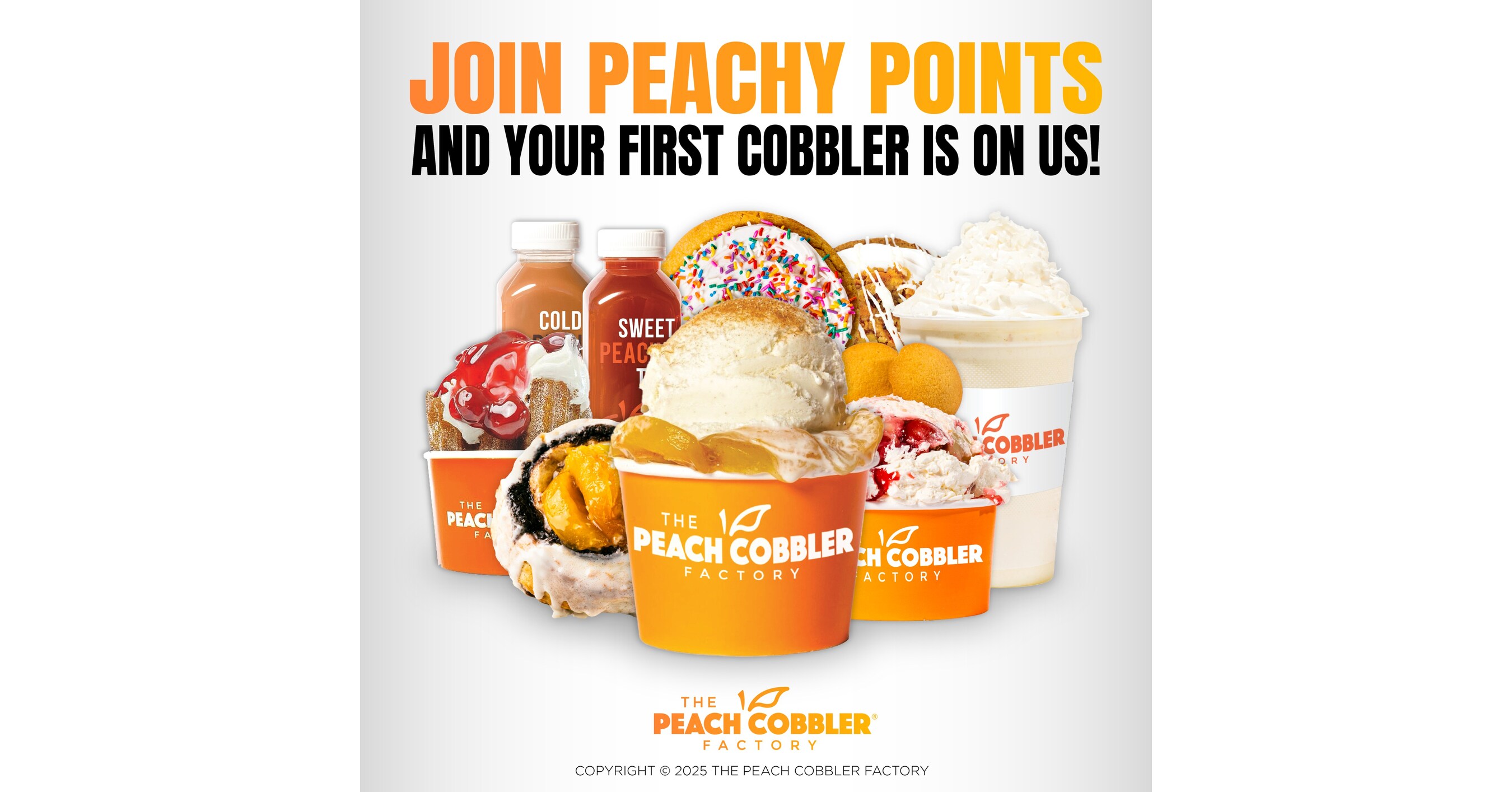 Peach Cobbler Factory Sweetens the Deal with New Peachy Points Loyalty ...
