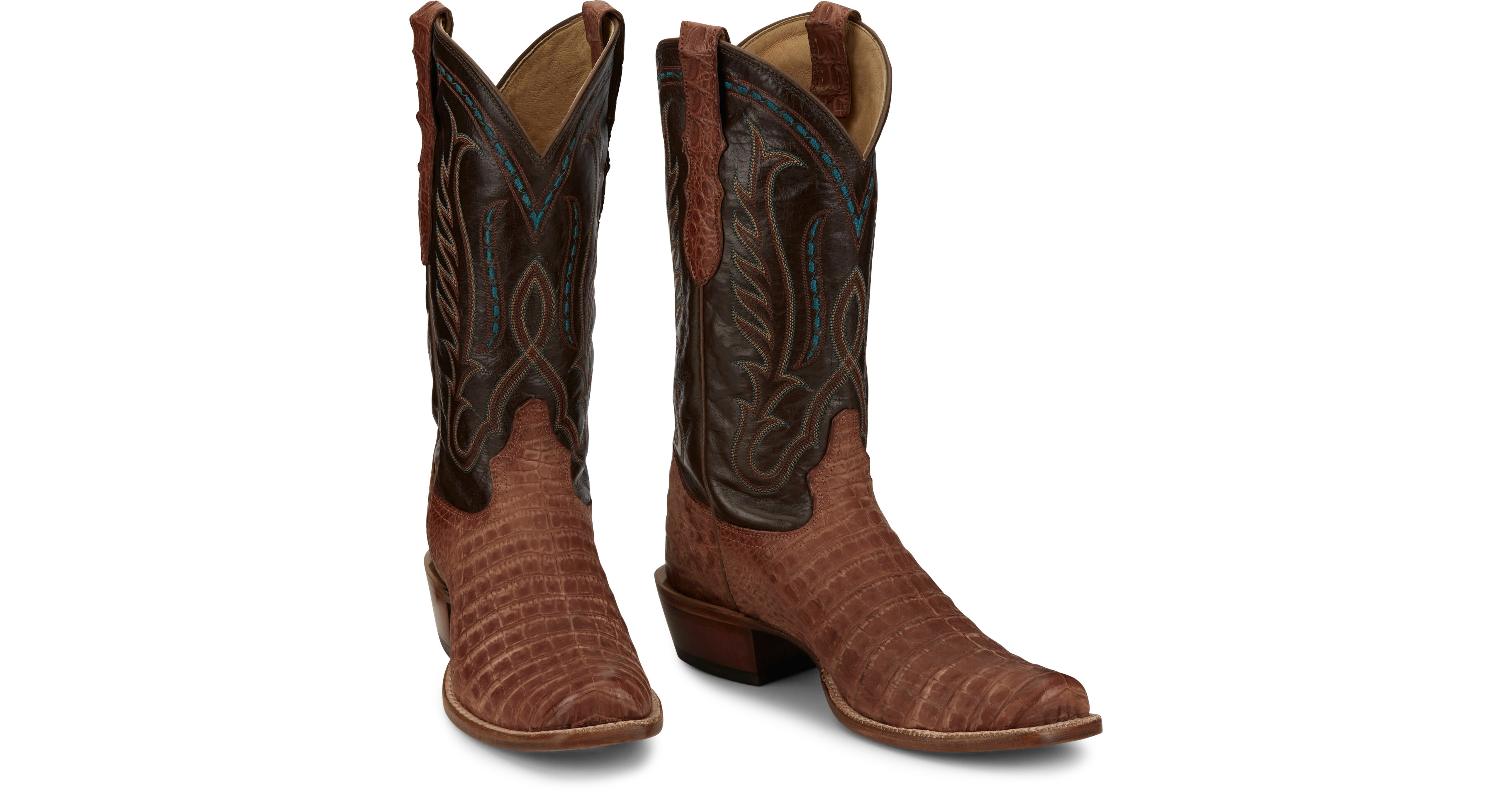Tony Lama Names the Dinero 13" Caiman in Brandy as September Boot of ...