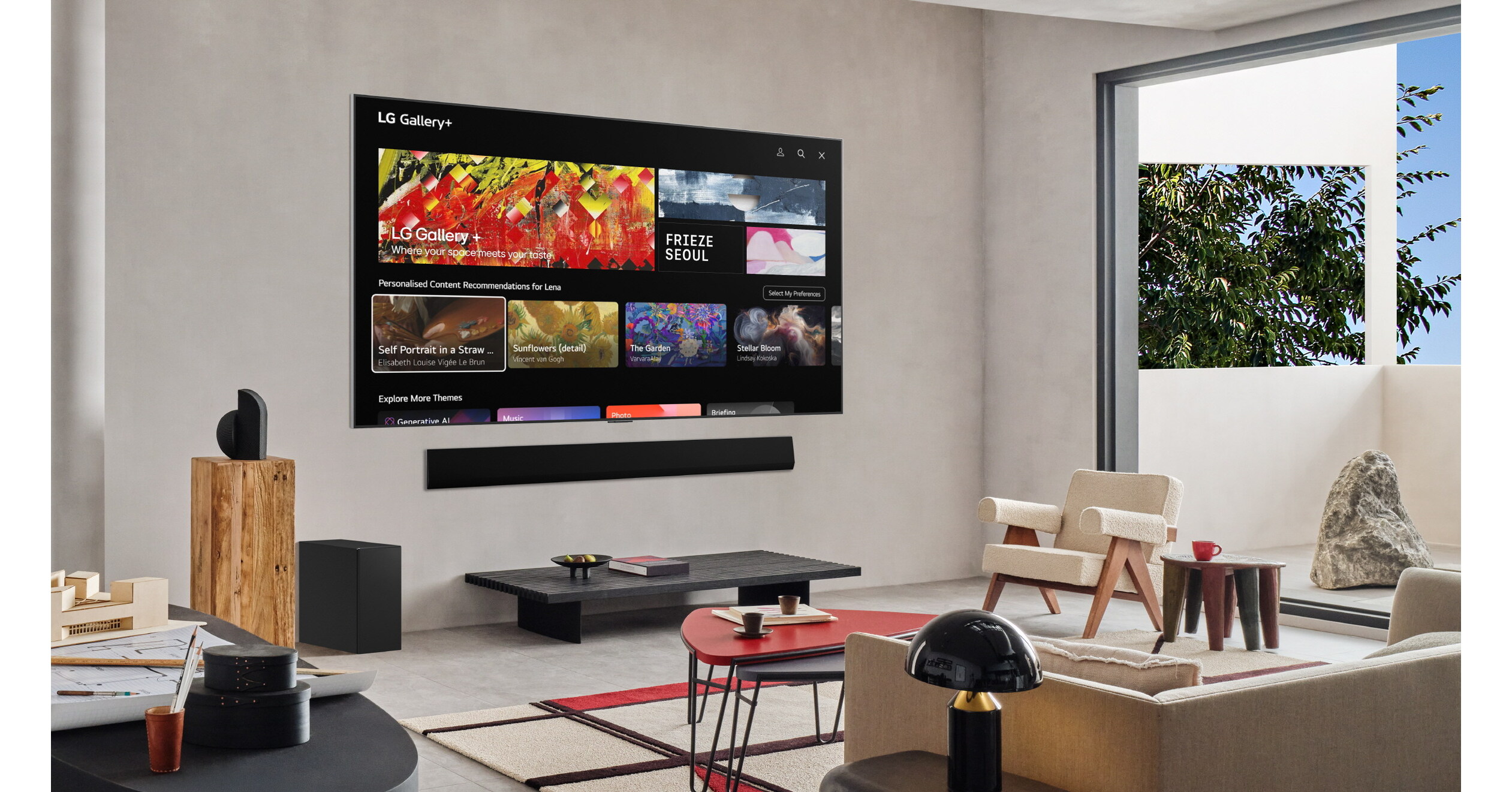 LG OLED TV BRINGS PARK SEO-BO'S NATURE-INSPIRED COLORS TO LIFE AT ...