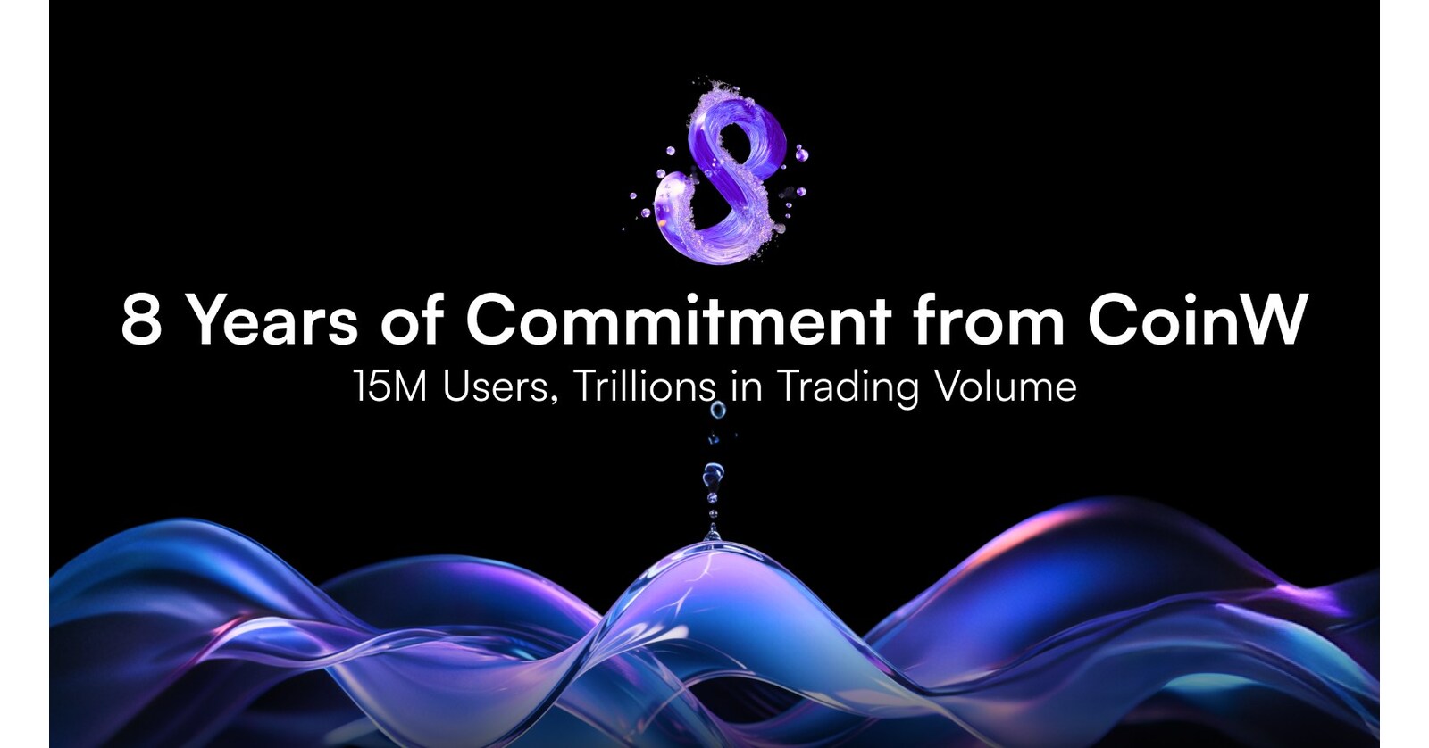 15M Users, Trillions in Trading Volume and 8 Years of Commitment from CoinW