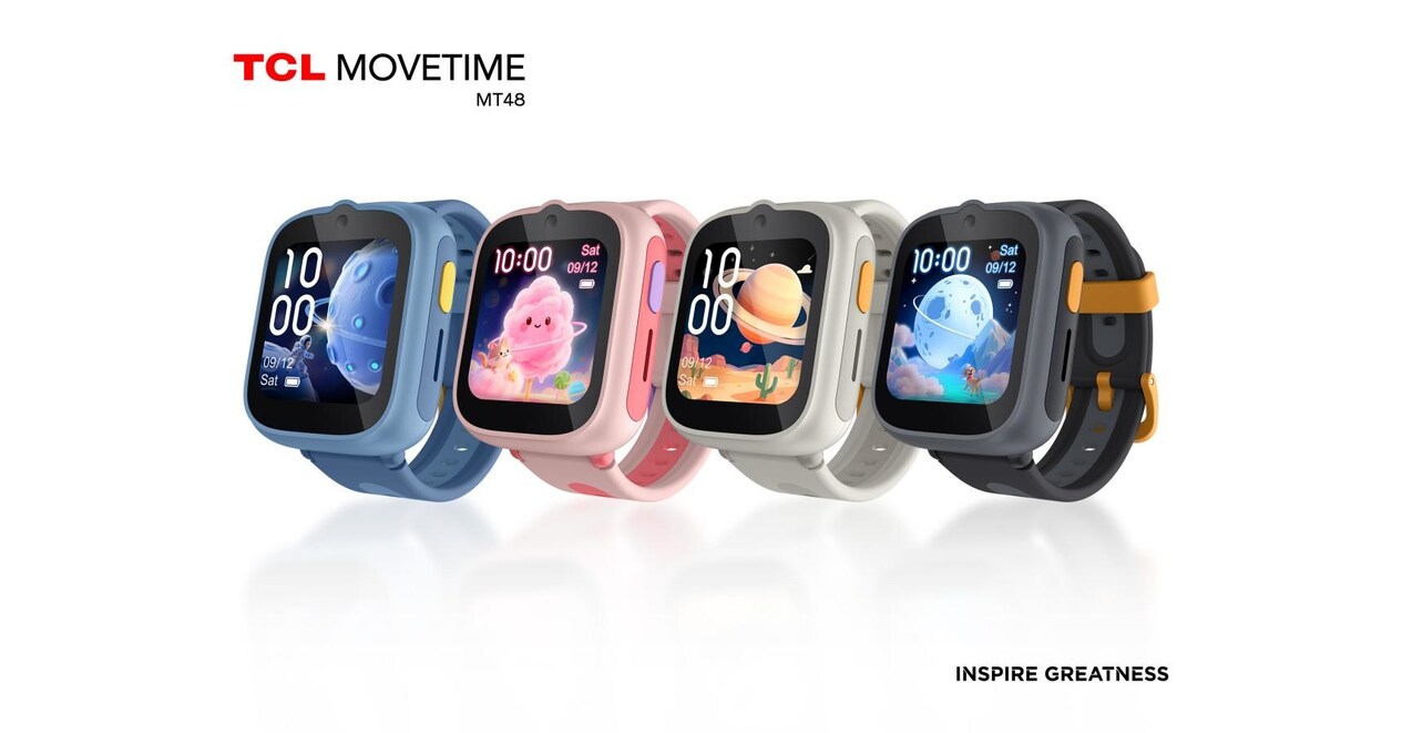 TCL Launches TCL MOVETIME MT48 Kids Smartwatch, Designed with Advanced ...