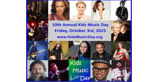Keep Music Alive to Celebrate Milestone 10th Annual Kids Music Day ...