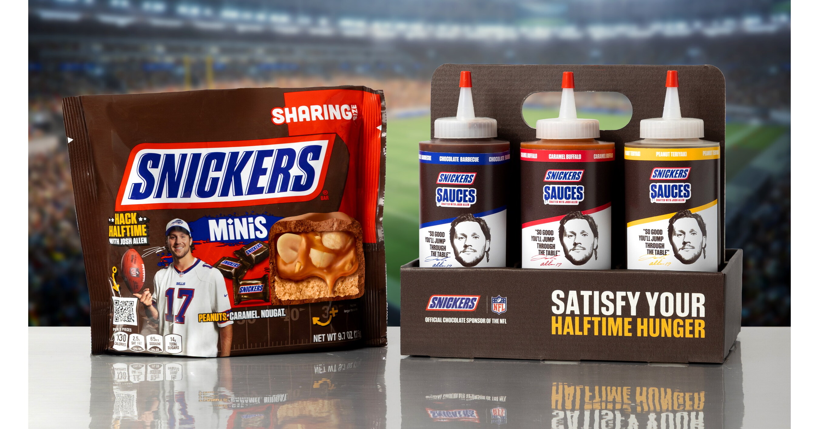SNICKERS® AND JOSH ALLEN ARE GOING FOR THE END ZONE WITH LIMITED ...