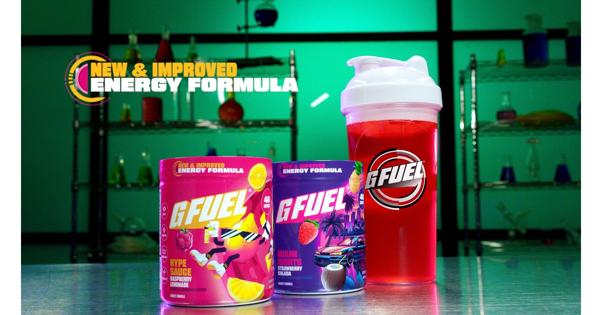 G FUEL Unveils Groundbreaking Formula 2.0: The Next Innovation in Energy