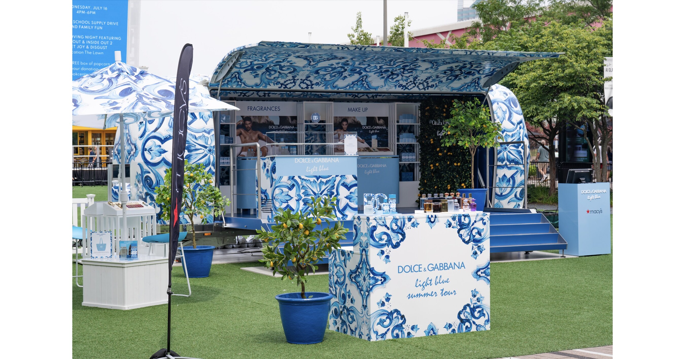 Duggal Visual Solutions Powers Dolce & Gabbana's Light Blue Summer Tour ...