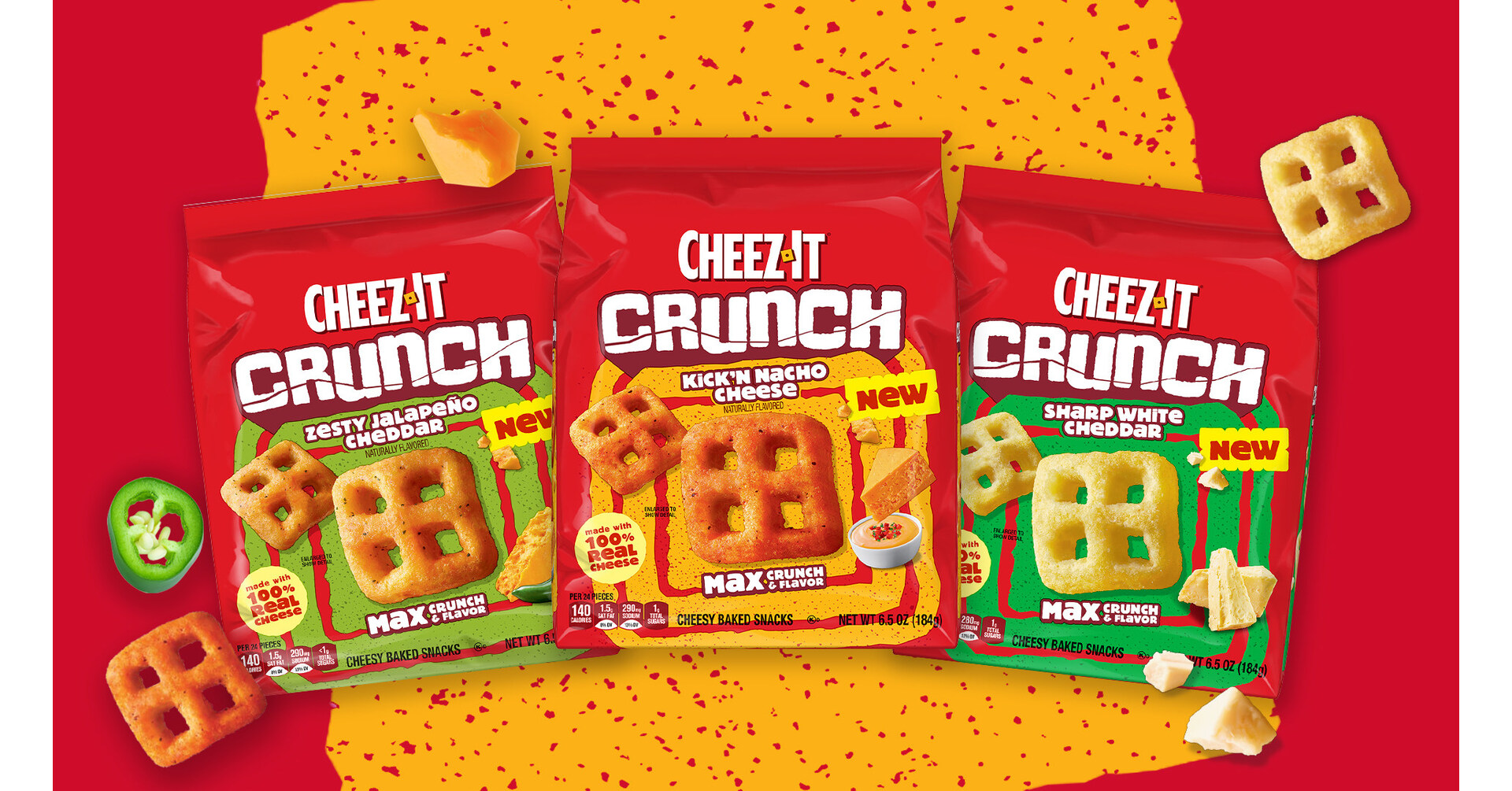 CHEEZ-IT® REINVENTS SNACKING WITH ALL-NEW CHEEZ-IT CRUNCH: DELIVERING ...