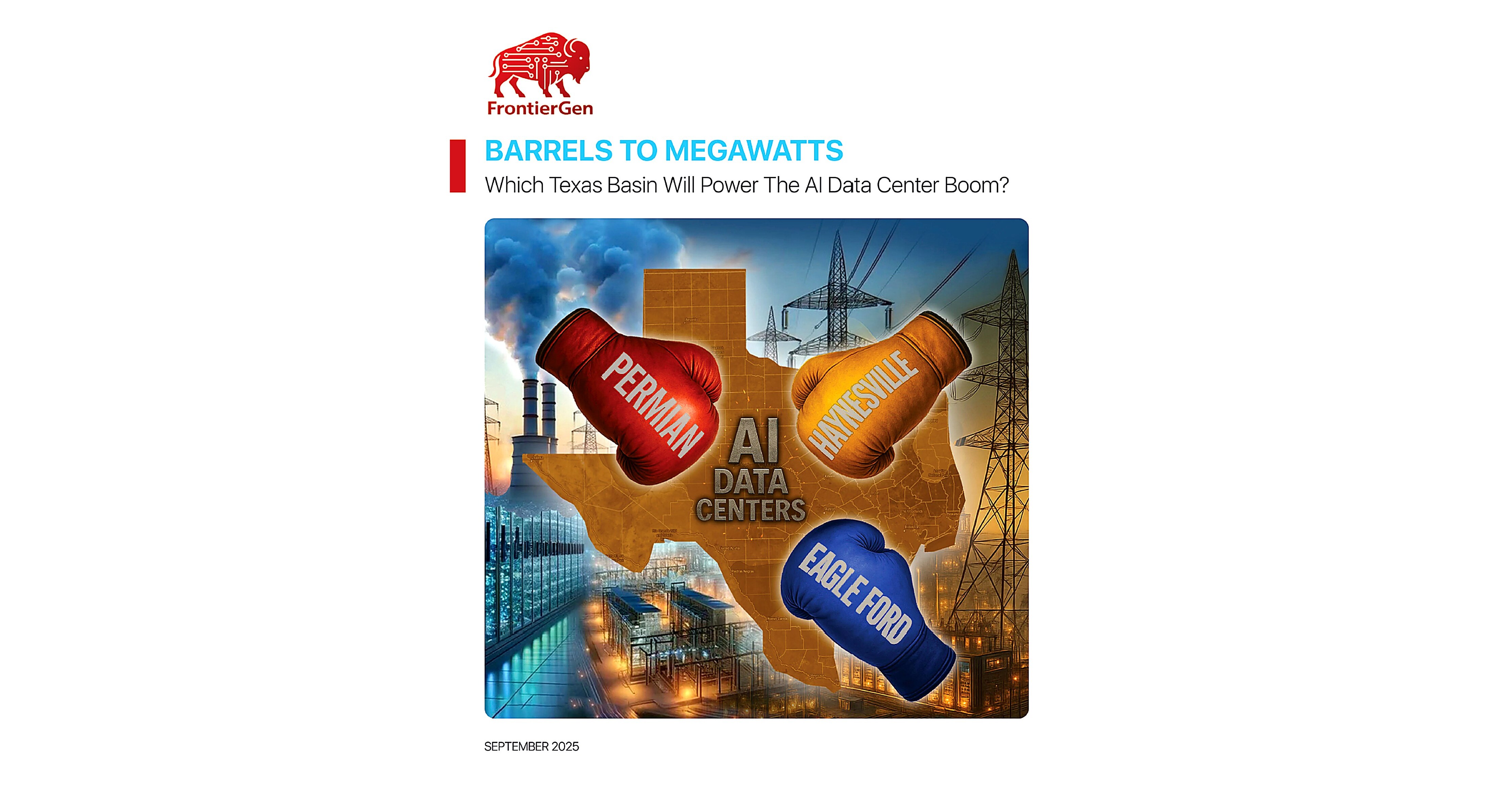FrontierGen Releases "Barrels to Megawatts" White Paper Mapping Where ...