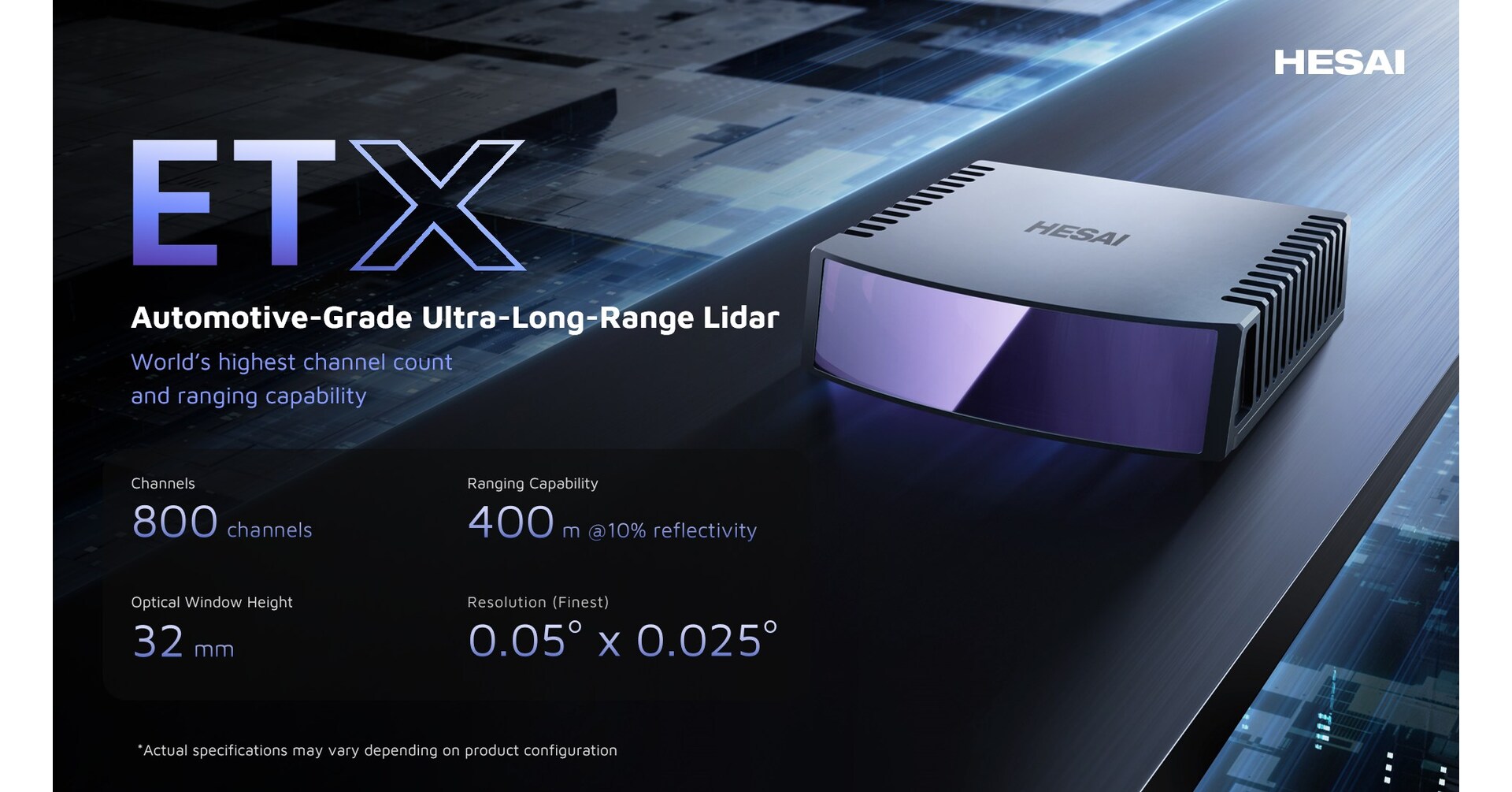 Hesai Showcases Next-Gen High-Performance Lidars at IAA Mobility 2025, Mass Production Expected ...