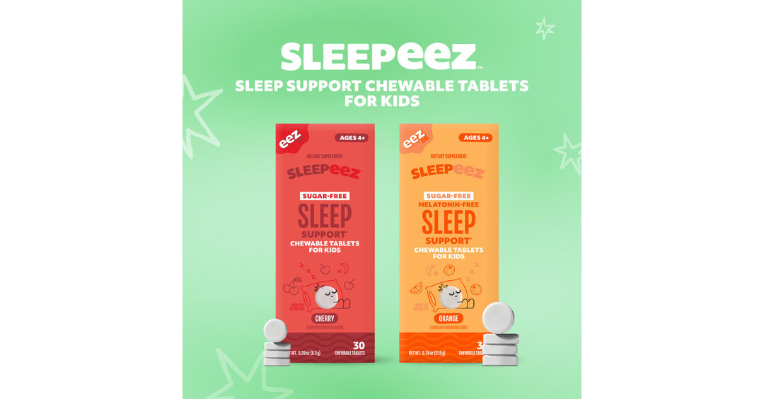 EEZ Co. Says "Goodnight Bedtime Struggles" With Two New Sleepeez Sleep ...