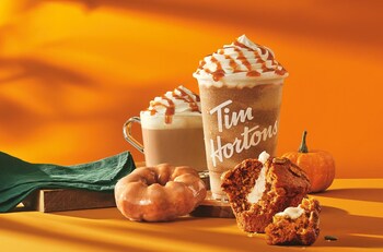 Pumpkin Spice season and a new fall menu have arrived at Tims Hortons U.S.