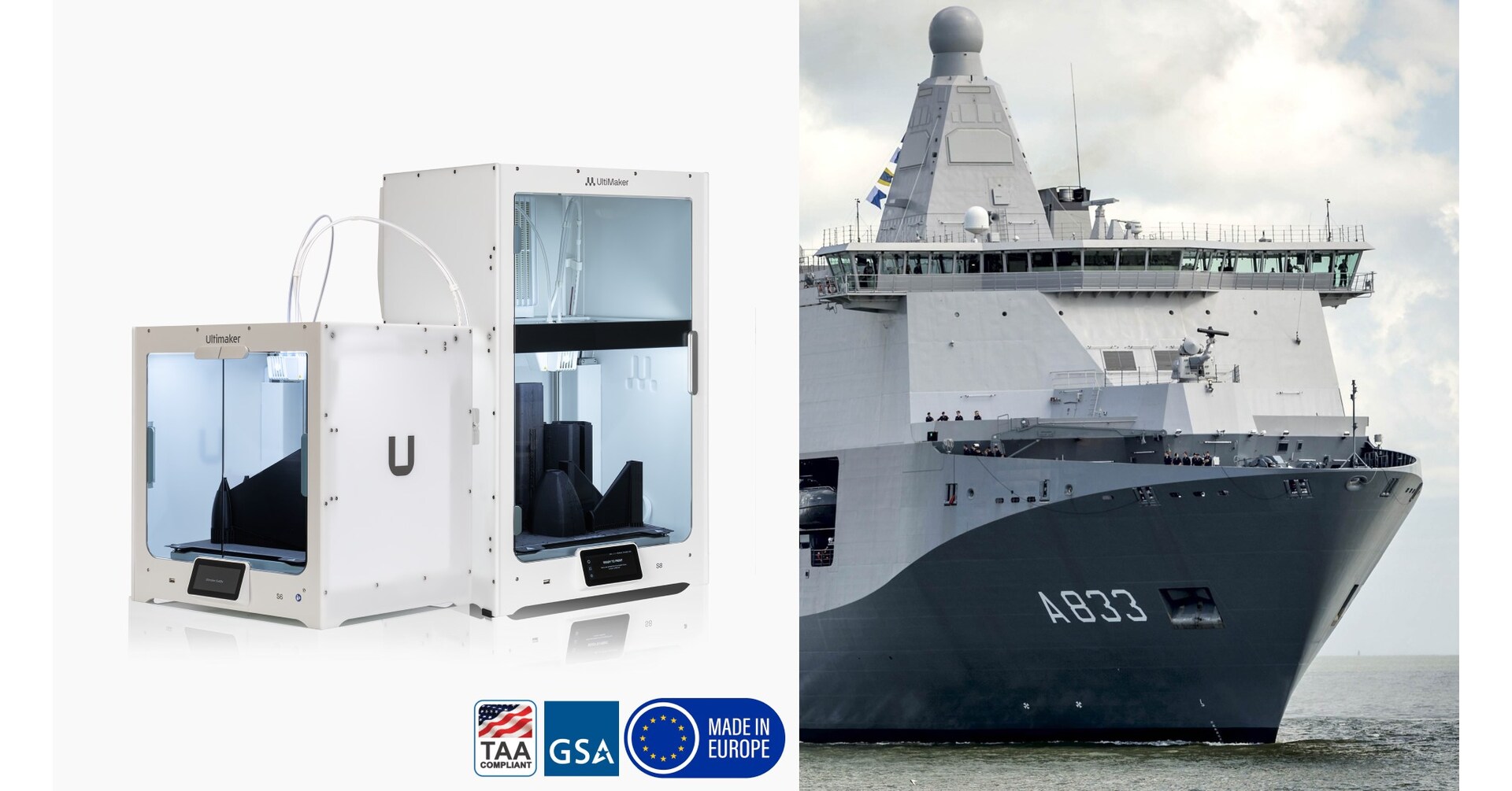 UltiMaker Introduces Secure Line from the S series, Defense-Grade 3D ...