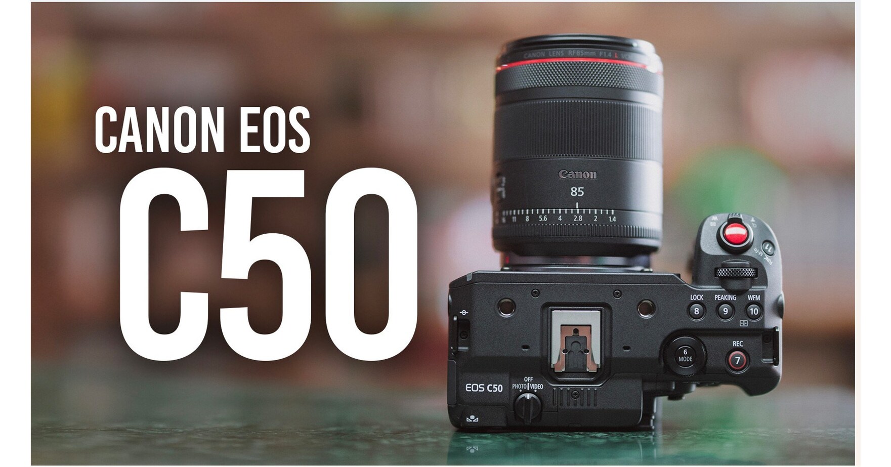 Canon C50 Cinema Camera with 7K Open Gate Mode Announced; YouTube First ...