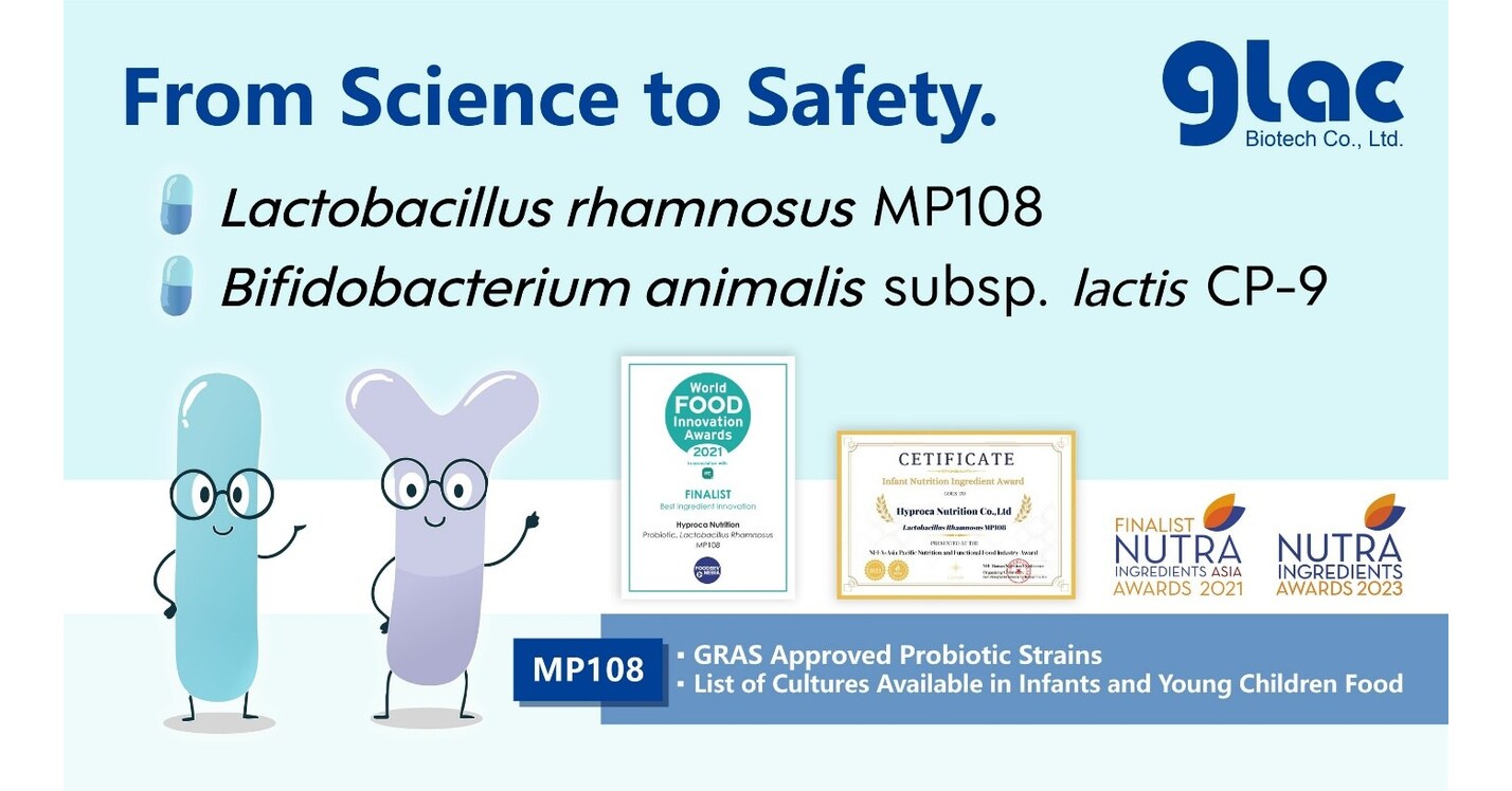 Glac Biotech Secures U.S. Food and Drug Administration GRAS Approval for Probiotic Strain CP-9