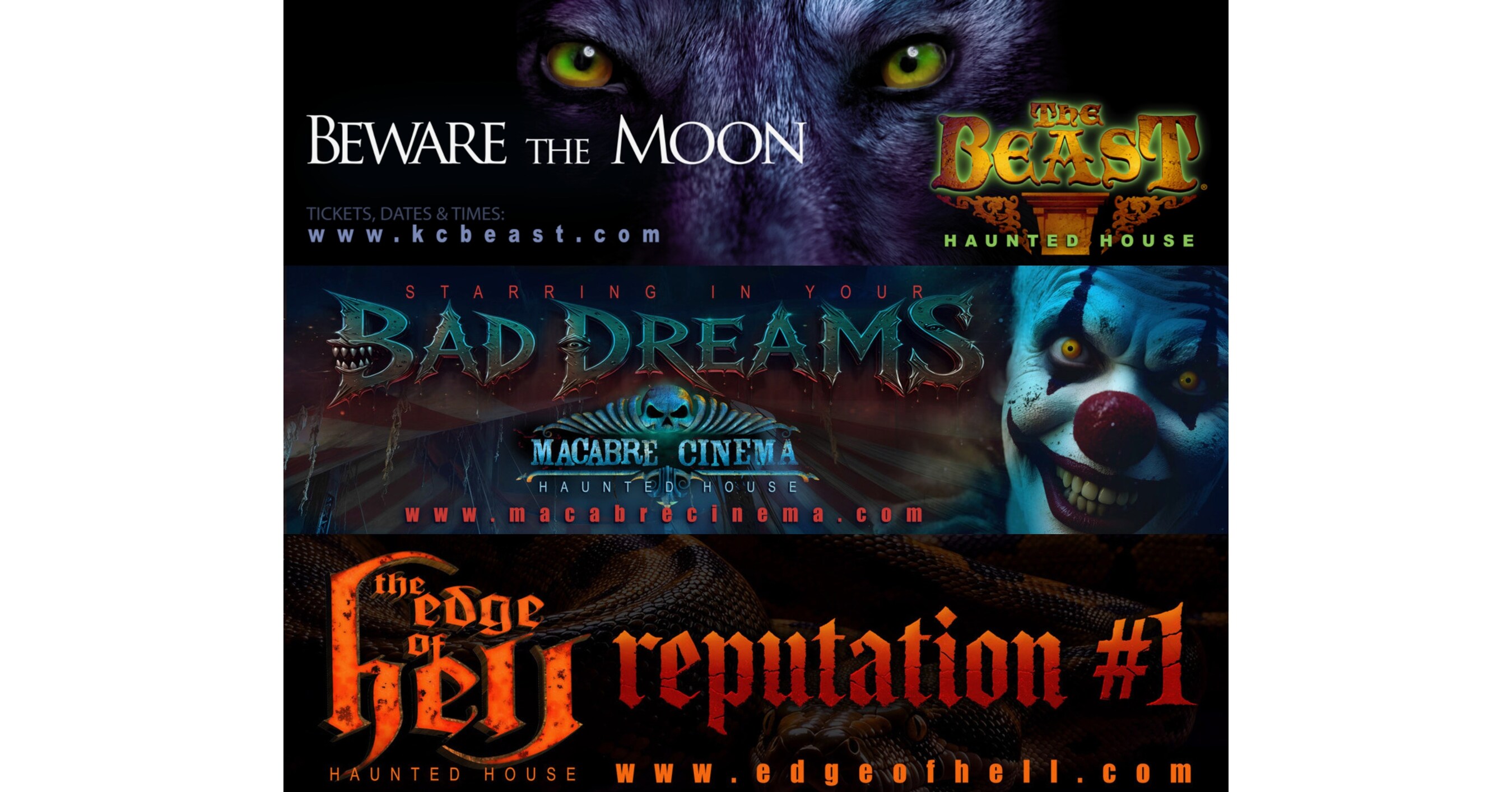 Get Trained & Certified to Scare as Beast, Edge of Hell & Macabre ...