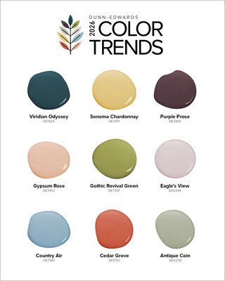 DUNN-EDWARDS ANNOUNCES 2026 COLOR TRENDS