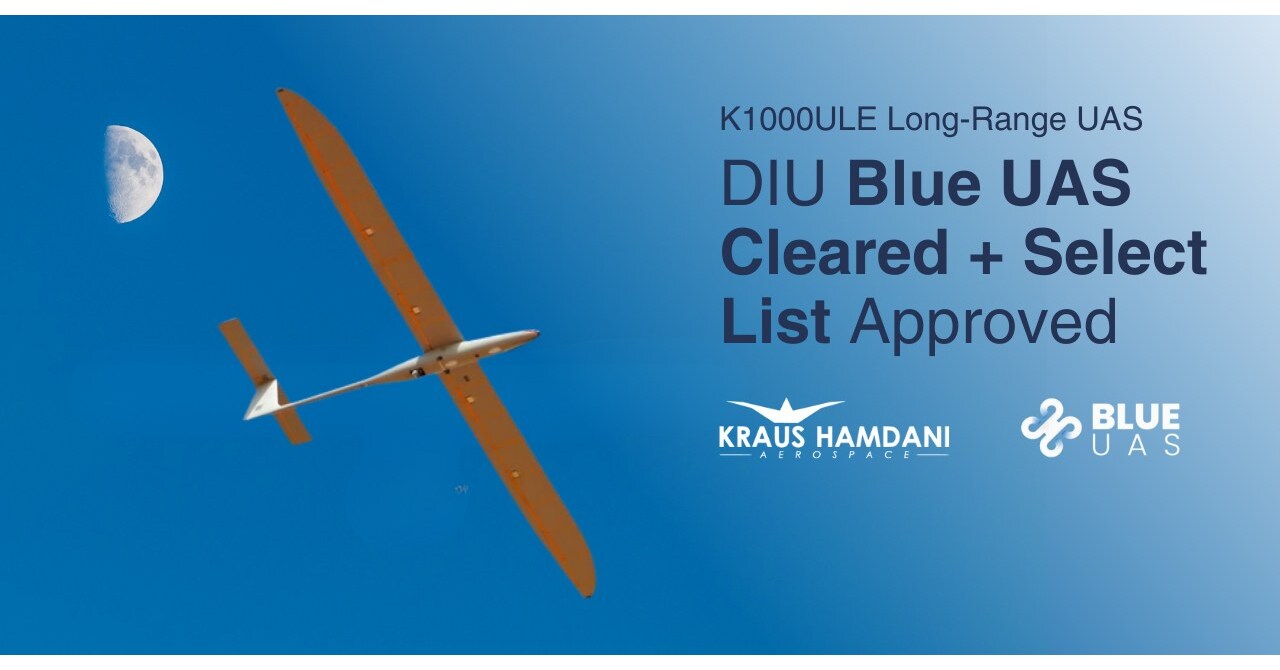 Kraus Hamdani Aerospace's K1000ULE Becomes Longest-Endurance UAS on DoD ...