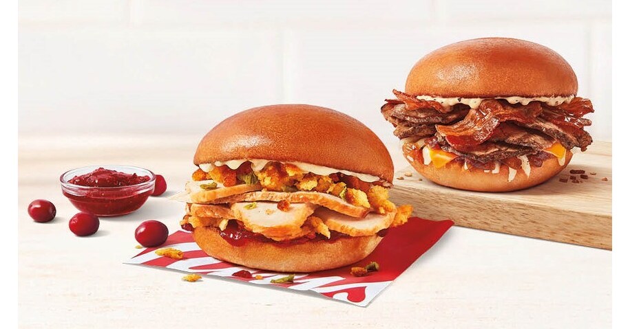 Try the new Tim Hortons Thanksgiving Stack sandwich with seasoned ...