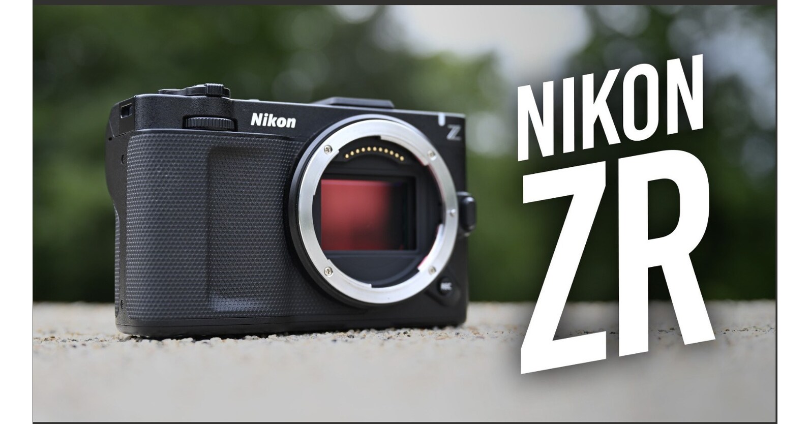 Nikon ZR 6K Full-Frame Cinema Camera Revealed; First Look YouTube Video ...