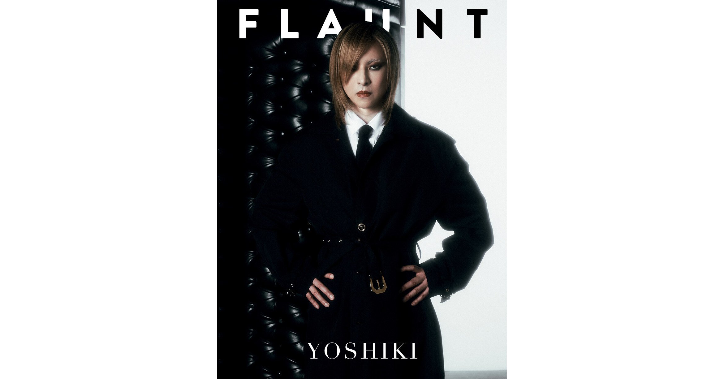 Japan's Biggest Rock Star YOSHIKI Featured on the Cover of Flaunt ...