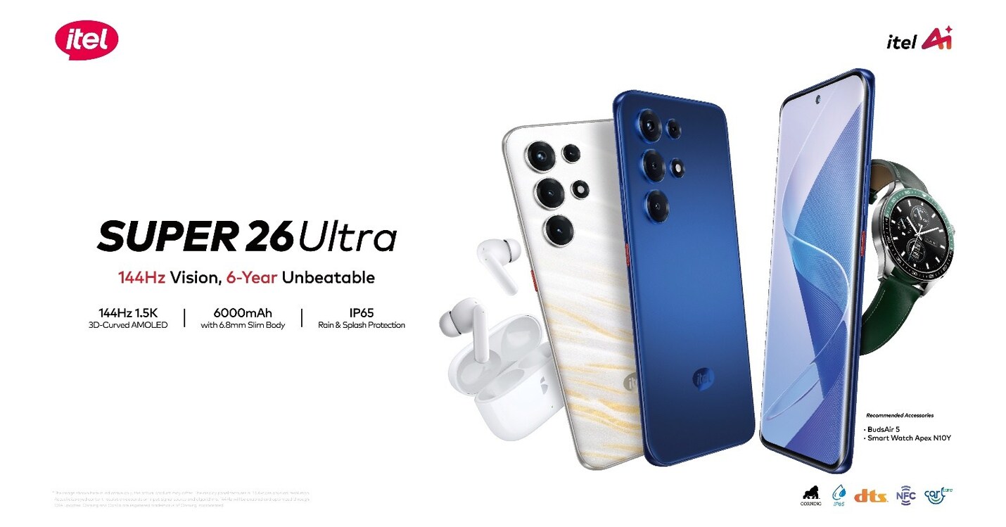 itel Launches Durable Curved Display Smartphone Super 26 Ultra: A ...