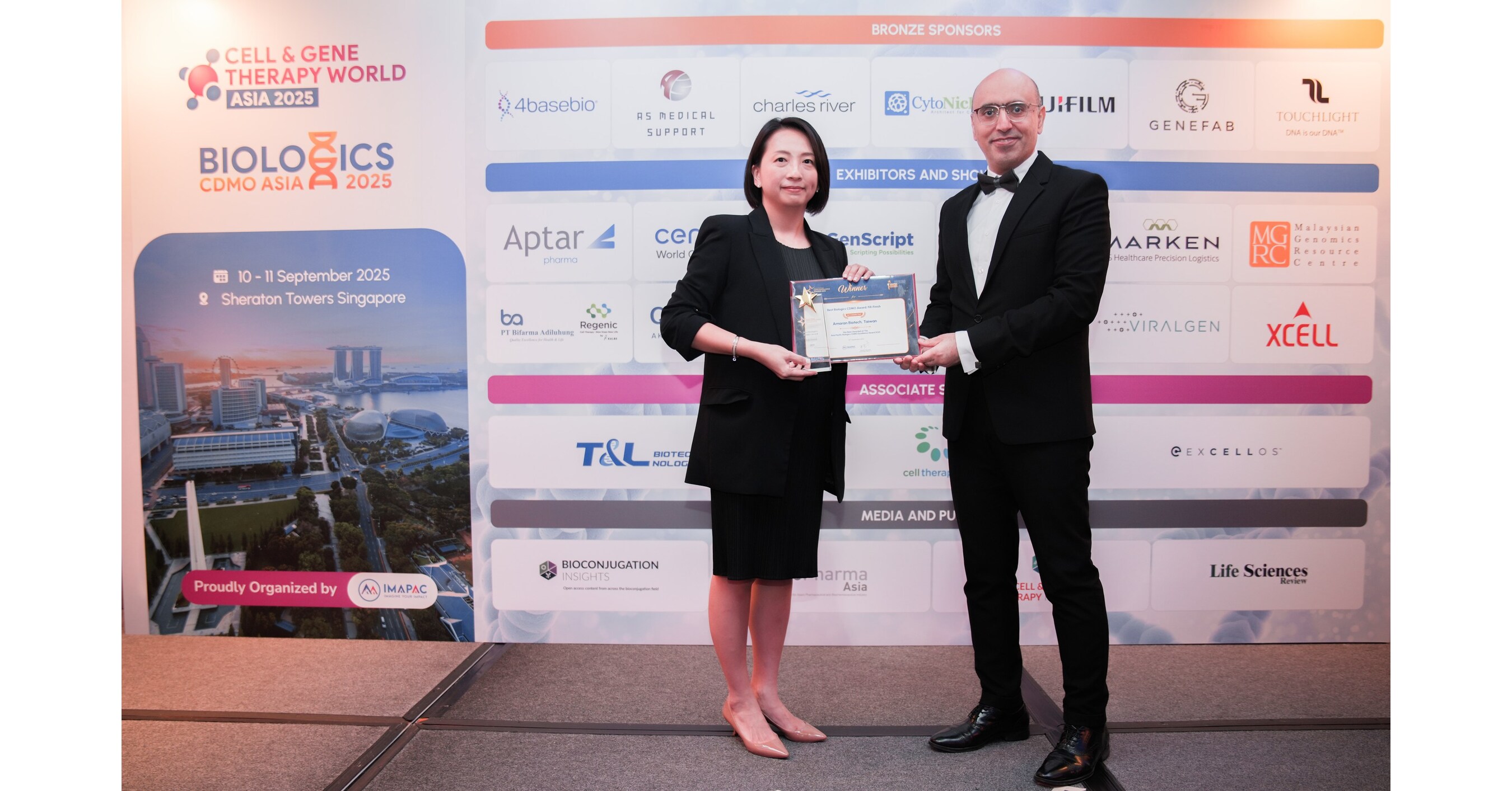 Amaran Biotech Wins Asia-Pacific Biologics CDMO Excellence Award for ...