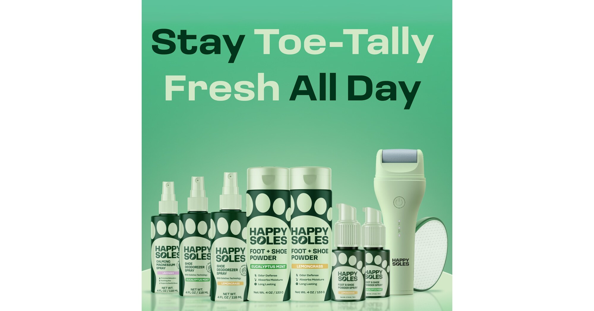 Happy Soles Steps Into the Market With Playful, Clean Foot Care Line