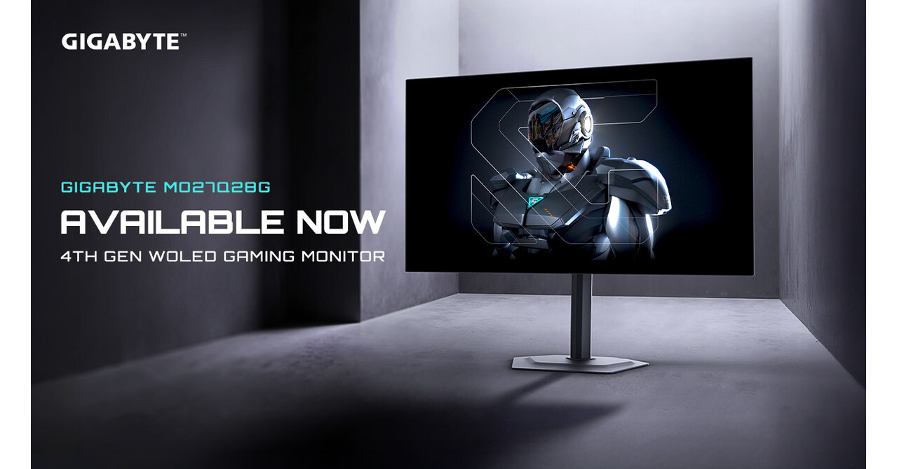 GIGABYTE Announces Availability of 27" QHD 280Hz WOLED Gaming Monitor ...