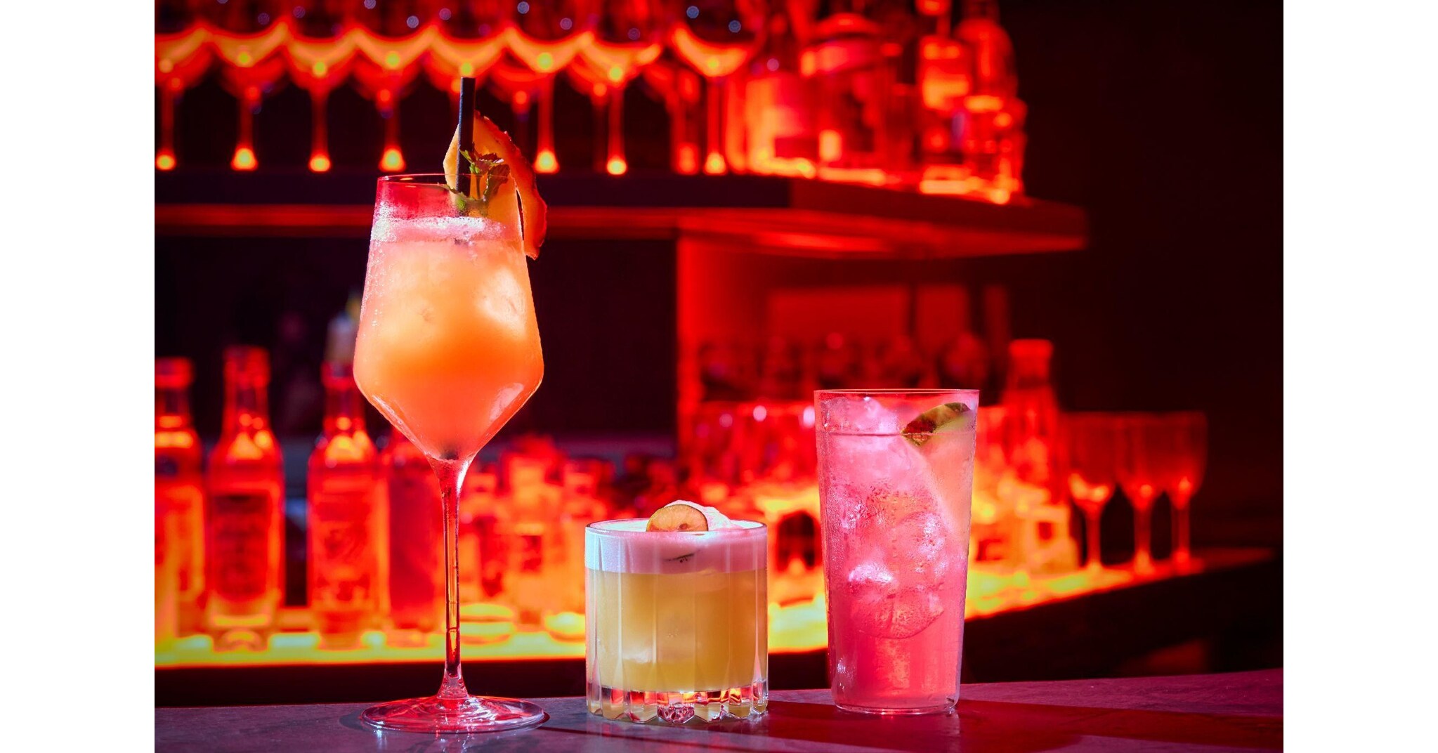 Limited Cocktails at the seven x seven Ishigaki Bar "Red." Featuring ...