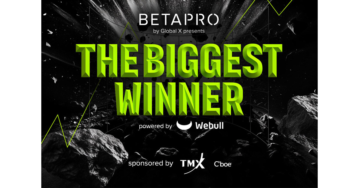Global X and Webull Canada Launch the BetaPro Biggest Winner Trading Competition