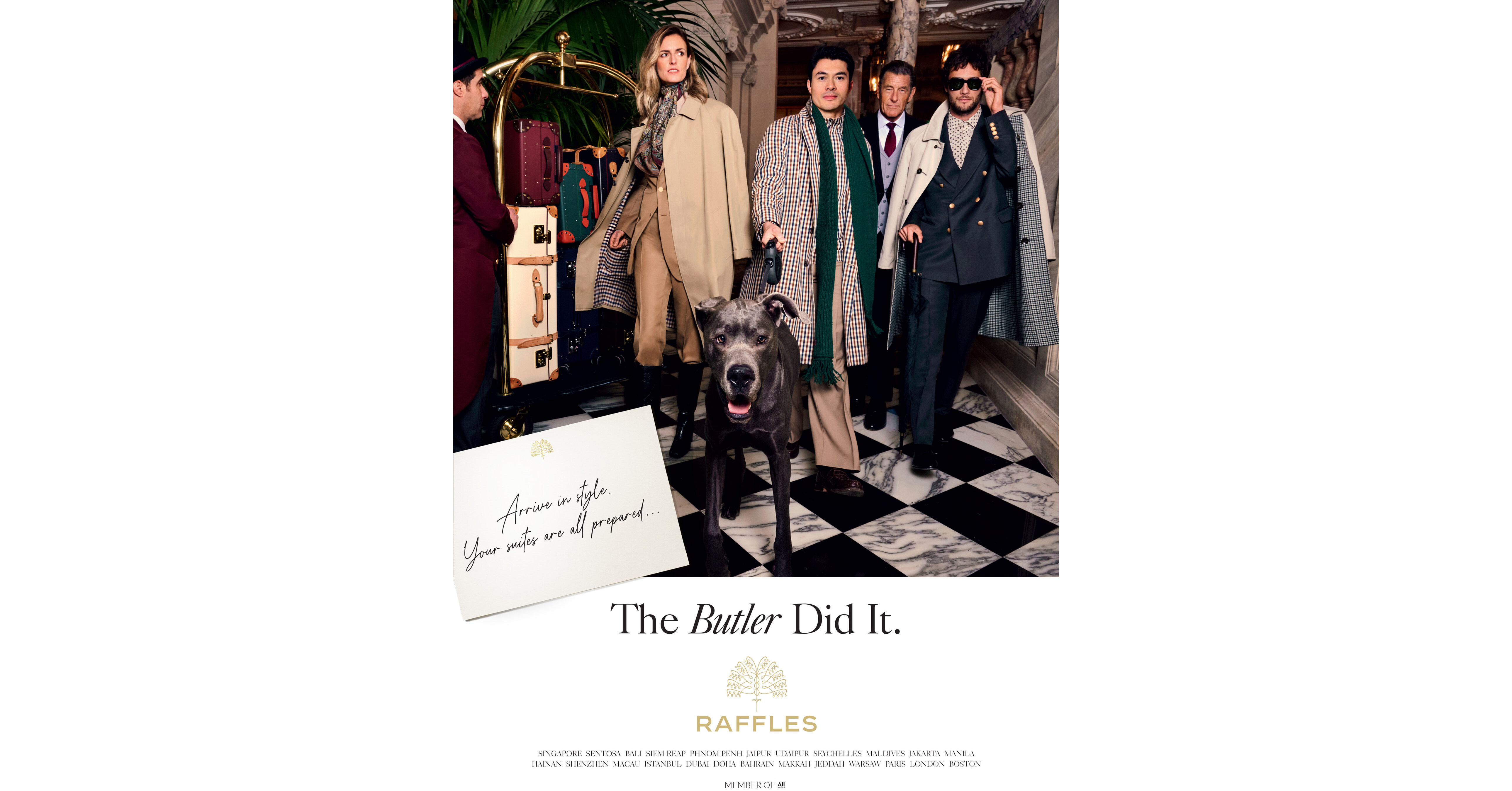 THE BUTLER IS BACK: RAFFLES HOTELS & RESORTS' MOST CHARMING INSIDER ...
