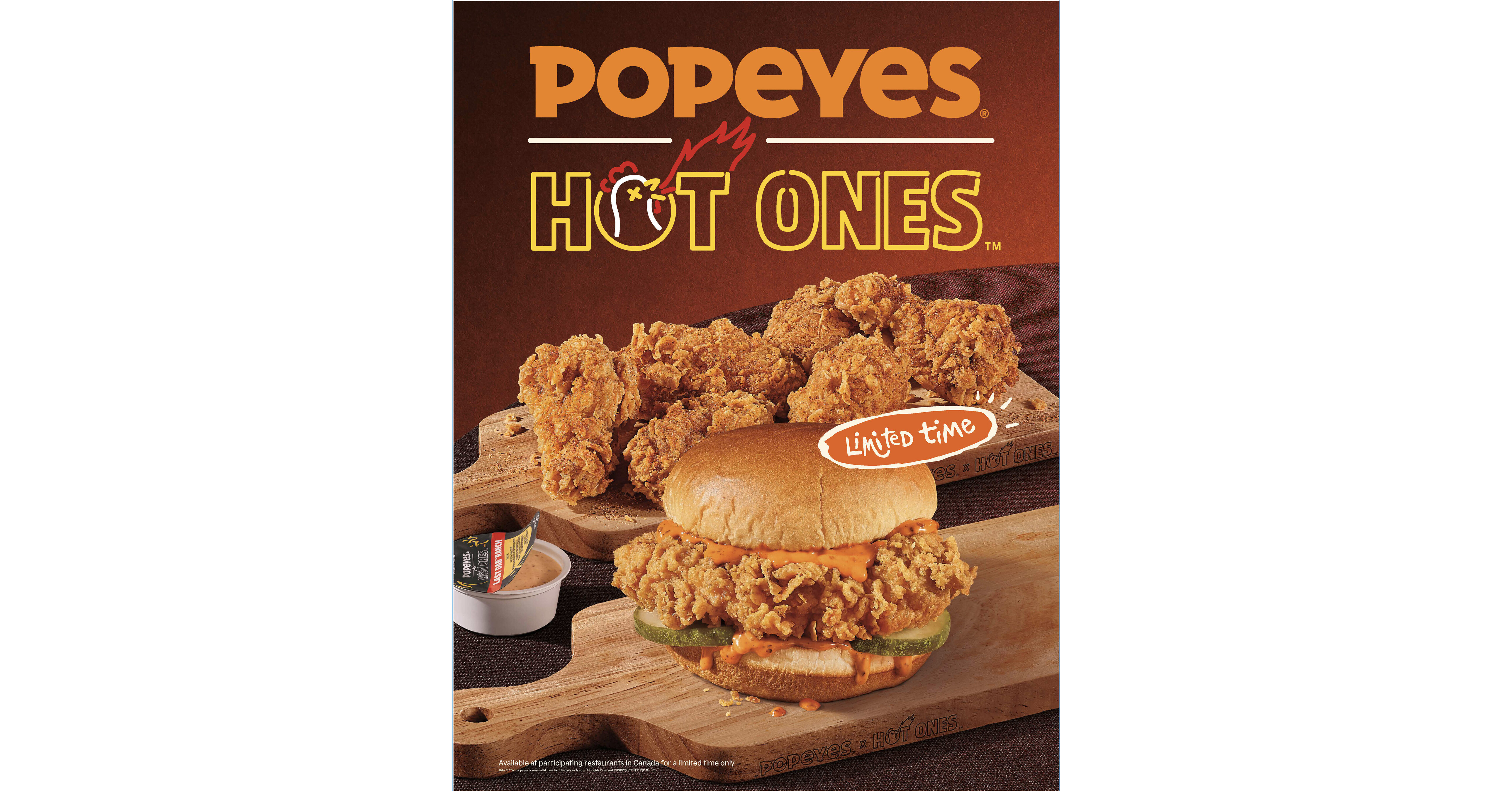 Popeyes® and Hot Ones™ Team Up for a Limited-Time Menu Packed with ...