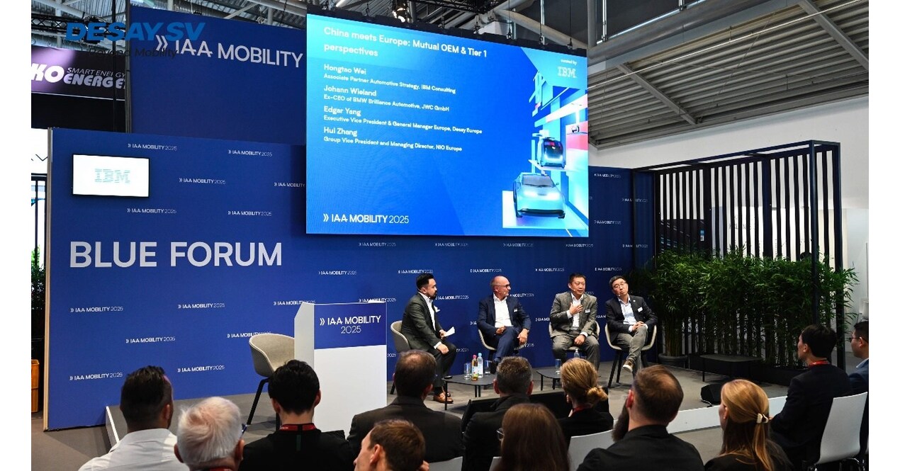 Desay SV Shines at IAA Mobility with "In Europe, with Europe, for All ...