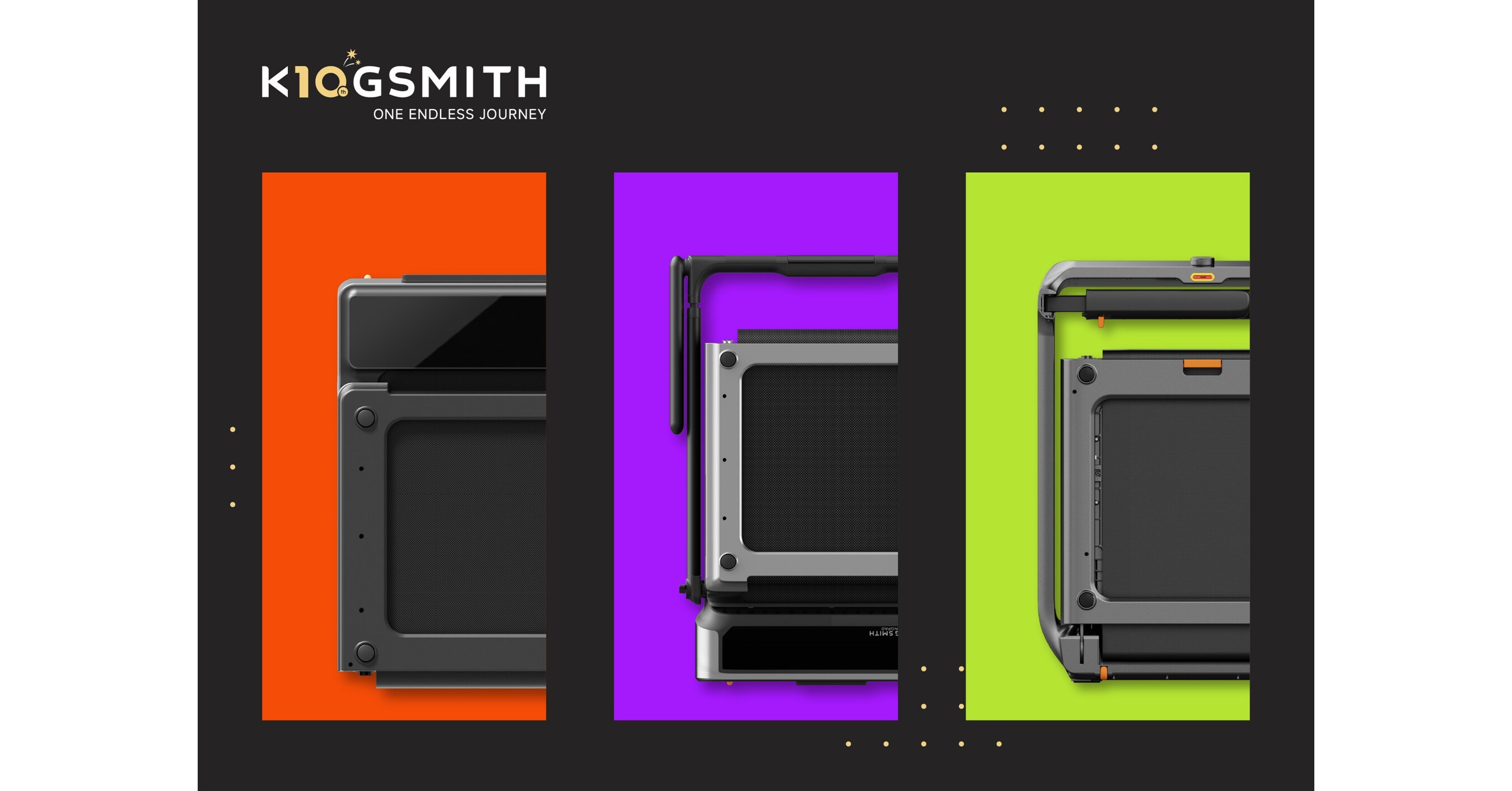 KingSmith feiert 10 Jahre Innovation mit globaler „One Endless Journey ...