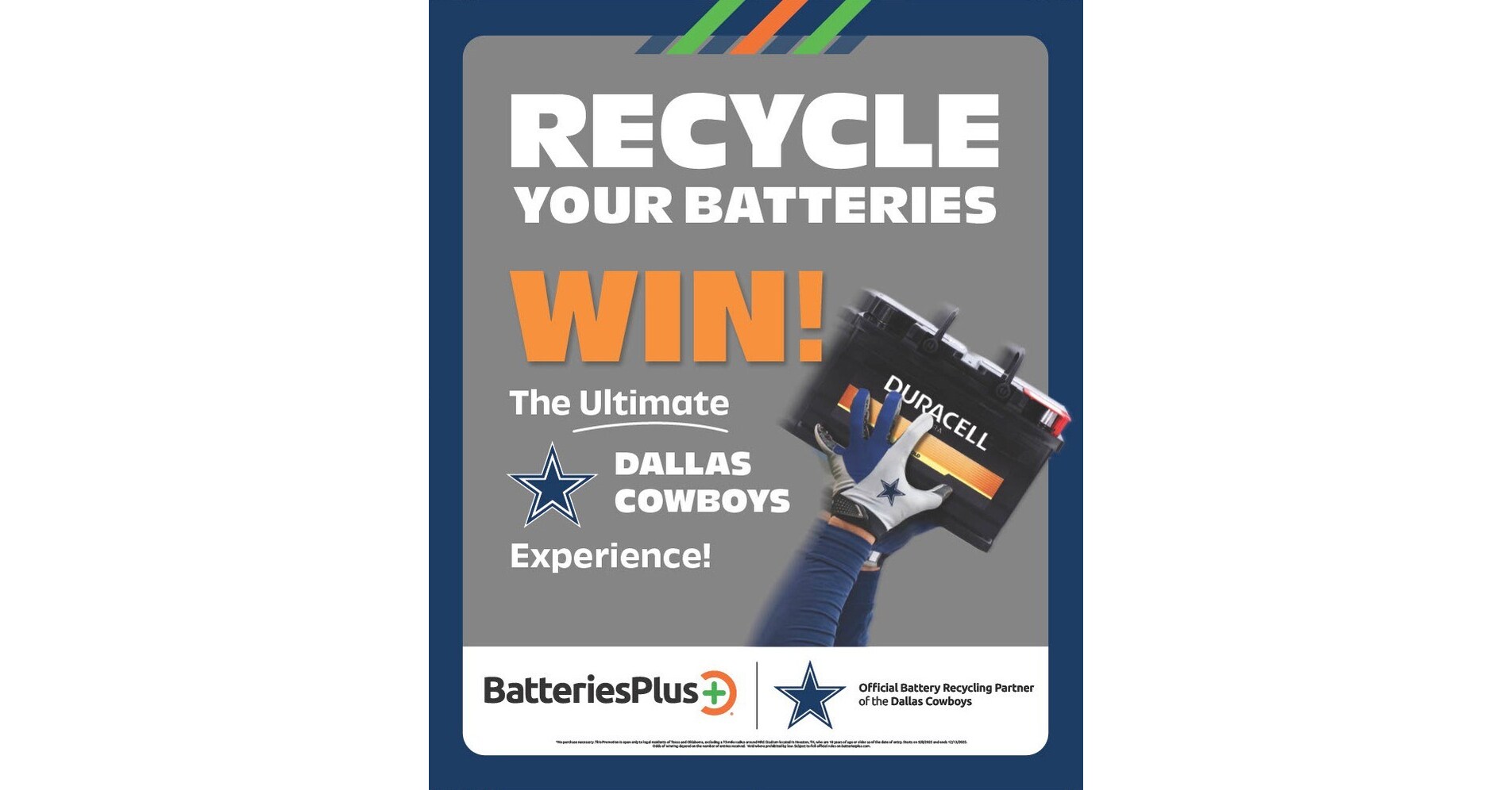 Batteries Plus, Dallas Cowboys Launch Multi-Year Partnership to Power ...